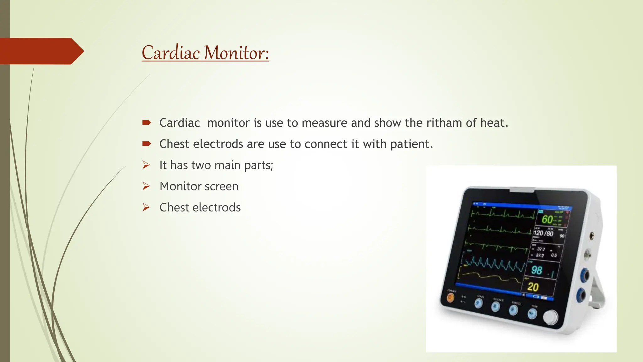 Electro medical equipment used in operation theator | PPTX