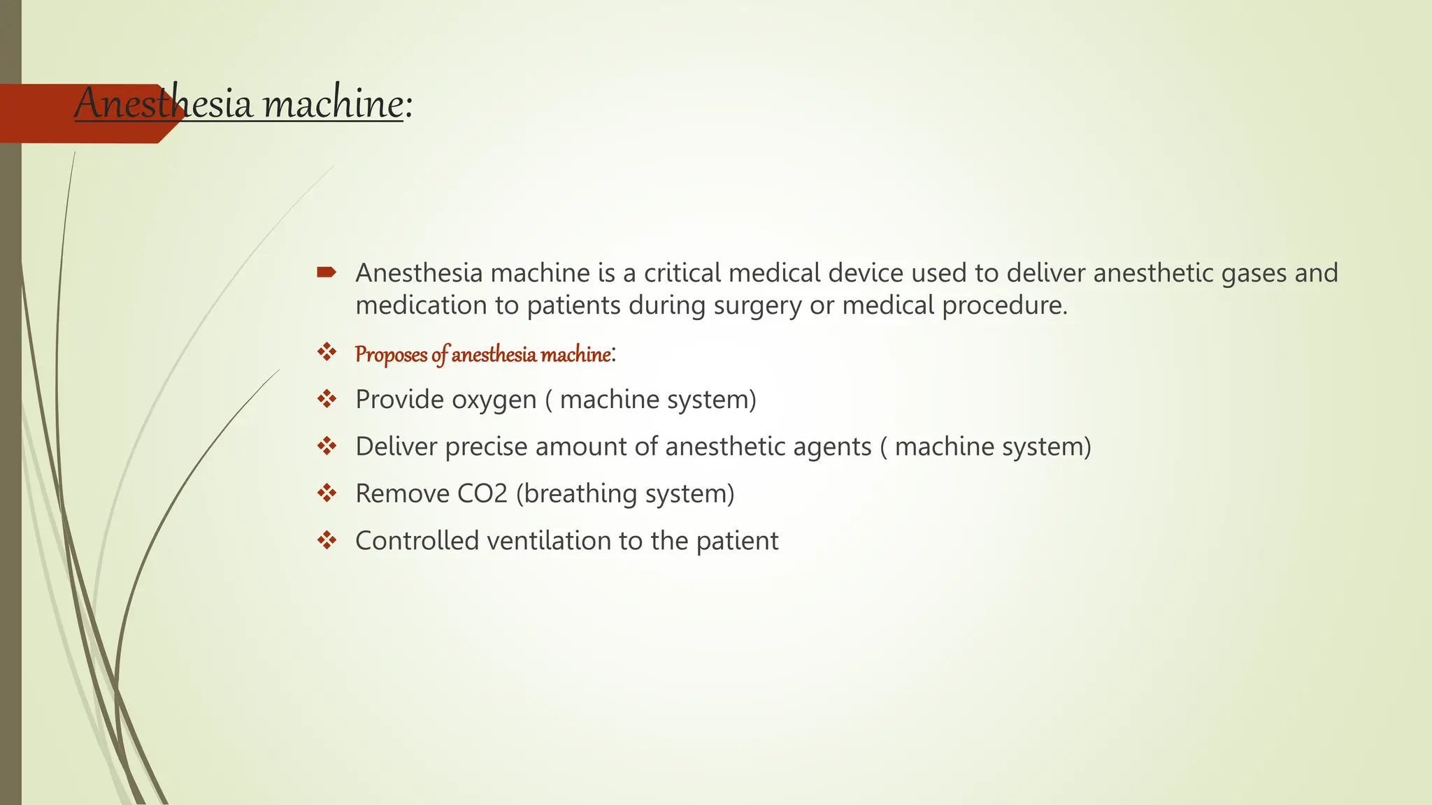 Electro medical equipment used in operation theator | PPTX