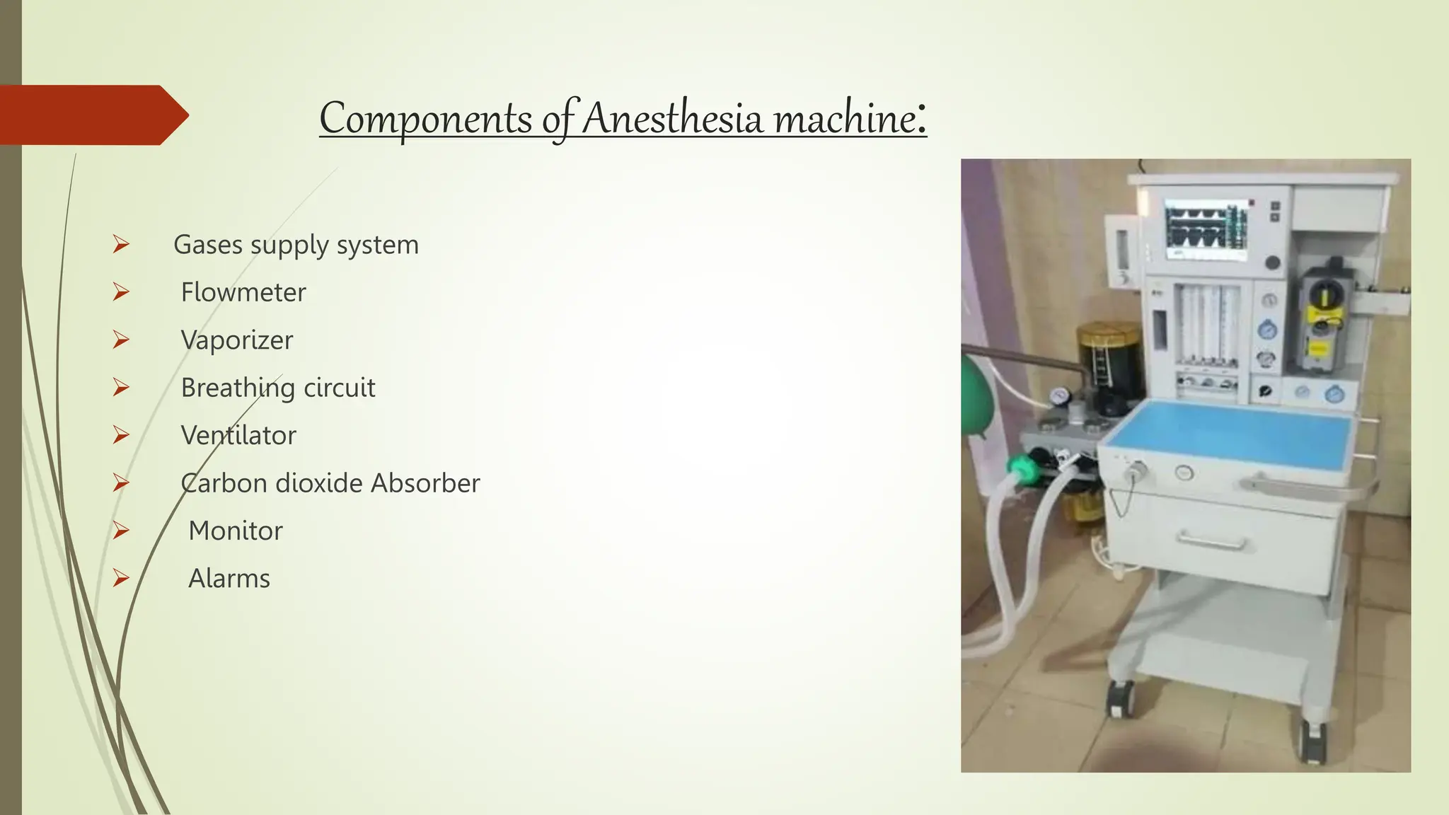 Electro medical equipment used in operation theator | PPTX