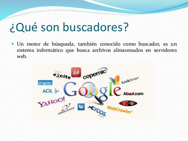 Navegadores y buscadores web