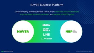 Naver Cloud Platfom And Start-up(NBP CTO Kieun Park) - K-Global Chanllenge | PDF | Internet ...
