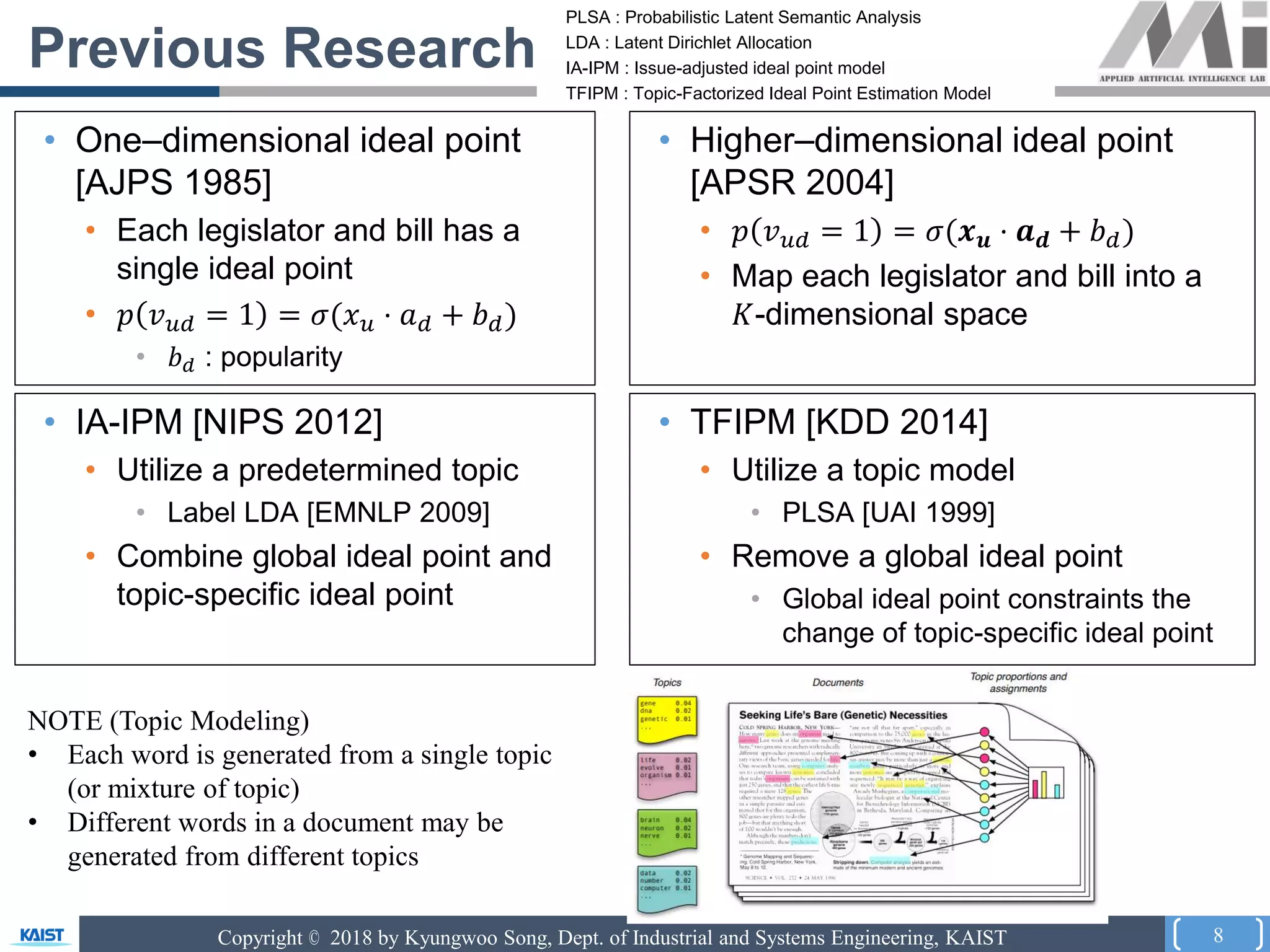 Political Science and Machine Learning - Neural Ideal Point Estimation ...