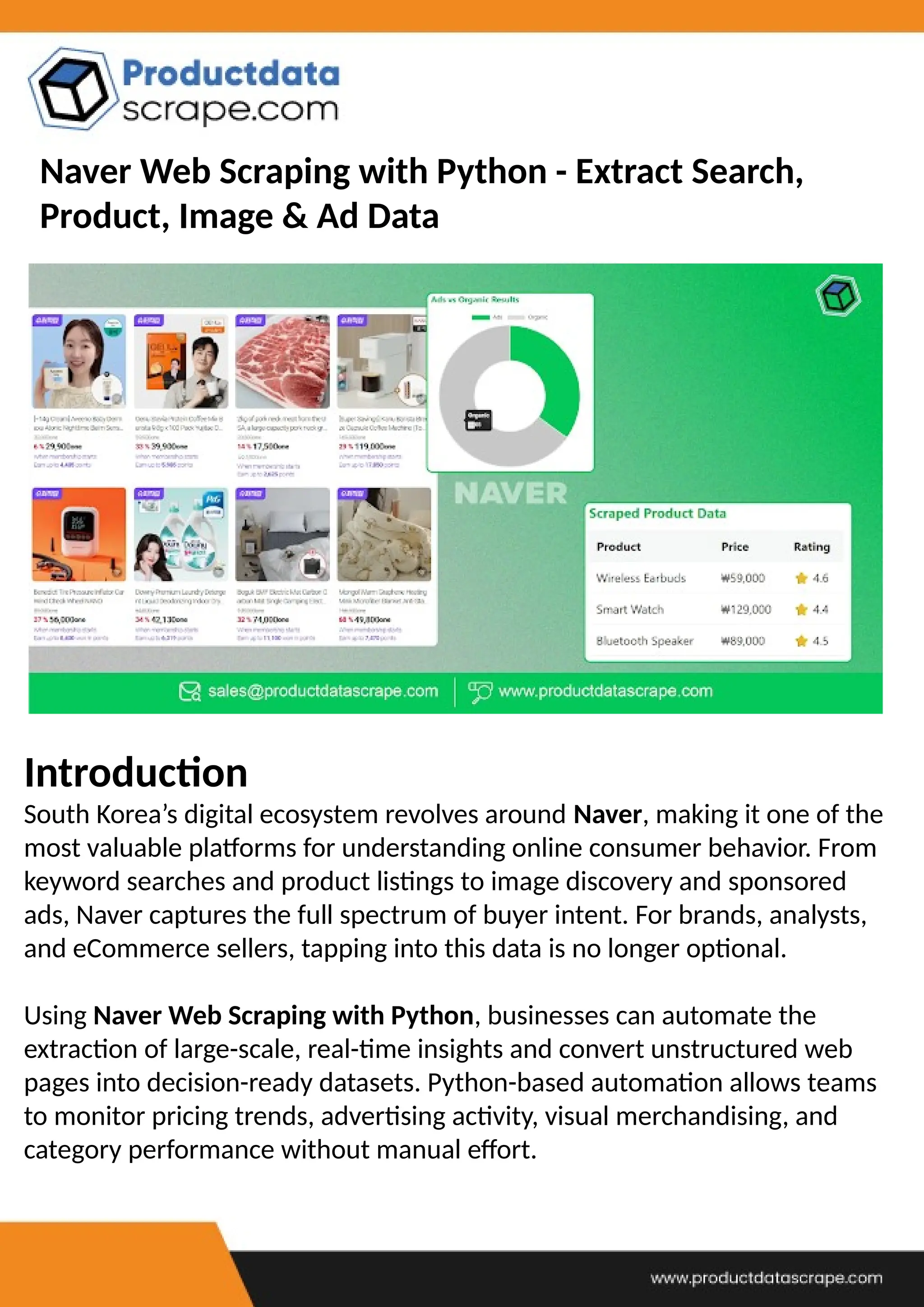 Naver Web Scraping with Python - Extract Search, Product, Image & Ad ...