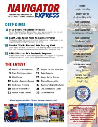 Navigator Express Q2 2021 Editor, Roger Bazeley AUXPA1 | PDF