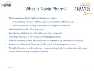 Navia life care business plan 14 jan2016 | PDF