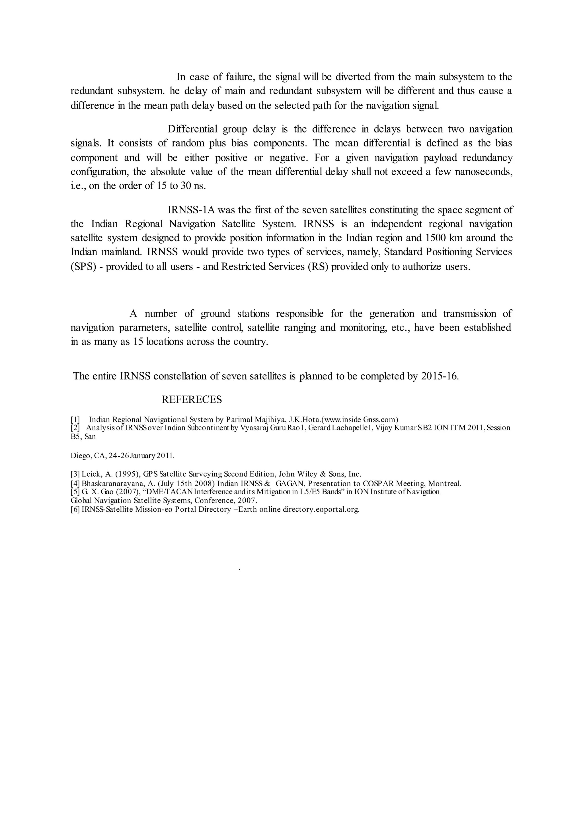 Navic india's own navigation system | PDF