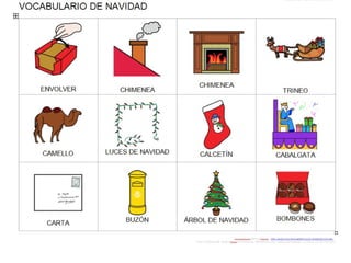 Navidad frases,secuencias , vocabulario y conceptos | PPT