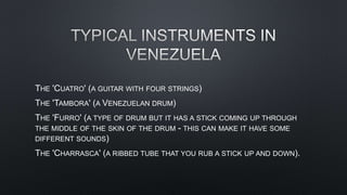 Christmas Songs in Venezuela | PPT