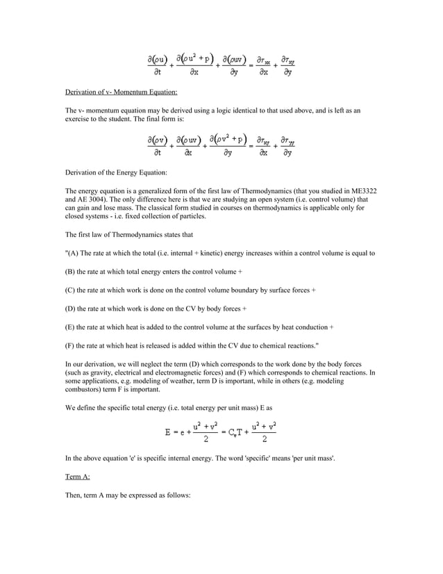 Navier stokes equation | DOC