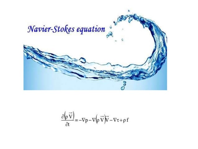 Navier Stokes Equation its Analytical and Numerical Solution.pptx