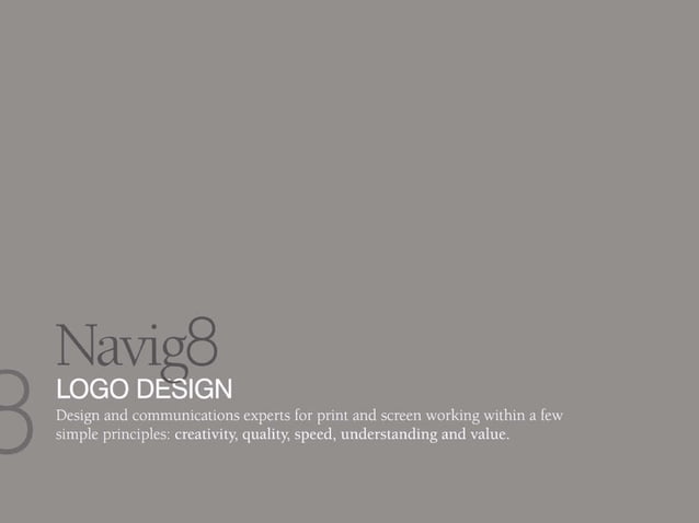 Navig8 Logo Design | PPT | Marketing and Advertising | Business