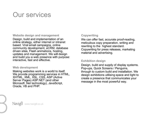 Navig8 Logo Design | PPT | Marketing and Advertising | Business