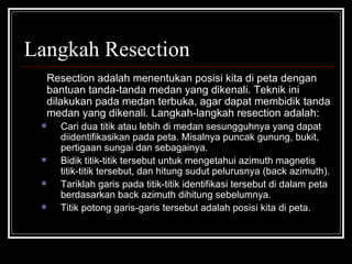 Navigasi darat | PPT