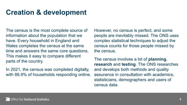 Navigating numbers: Census (PowerPoint slideshow) | PPTX