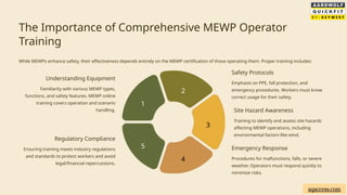 What is MEWP operator training & benifits | PPTX