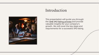Navigate the SME IPO Listing Process with Stock Knocks | PPTX