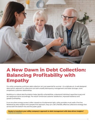 Navigating the Utility Debt Management Crisis with Data Analytics | PDF