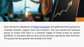 Navigating Adani Group’s Success Strategy | PPTX