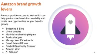 Navigating Amazon Retail Advance Part 3 - Growth and Expansion ...