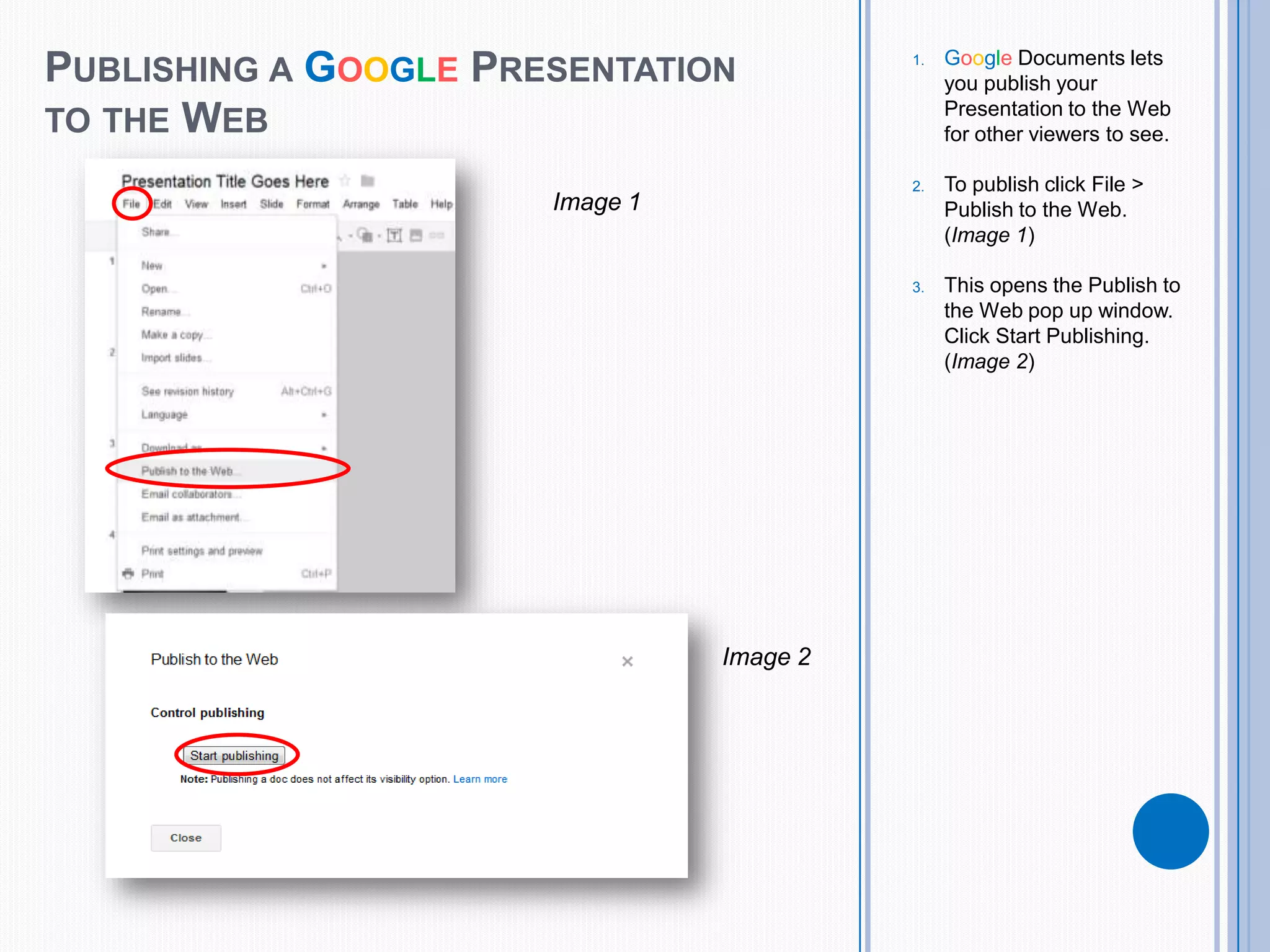 Navigating Around Google Docs Presentations An Expert Guide | PPT