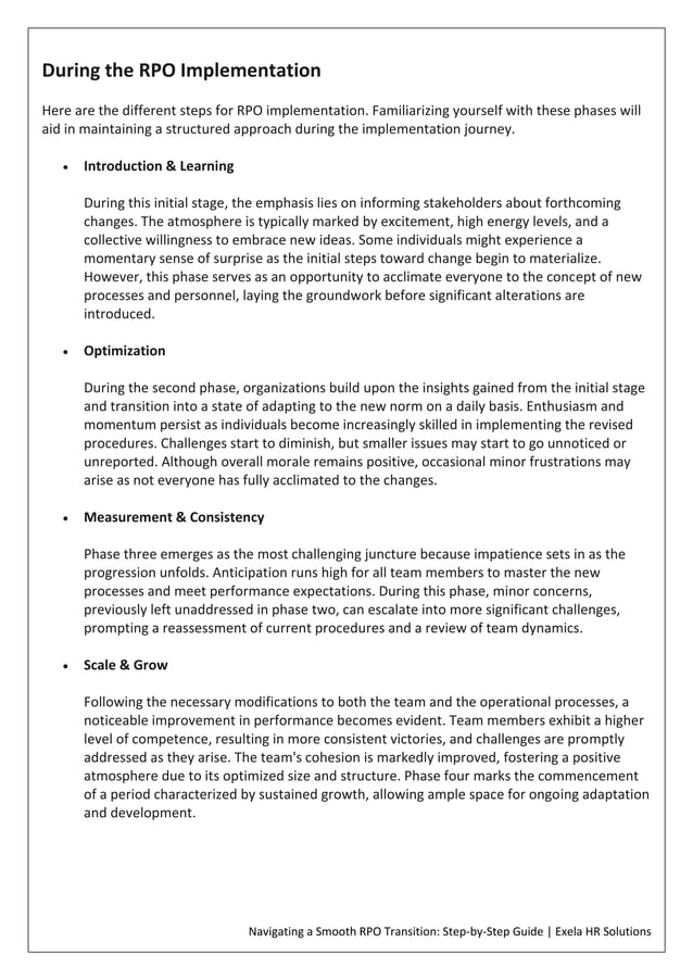 Navigating a Smooth RPO Transition: Step-by-Step Guide | PDF Navigating a Smooth RPO Transition: Step-by-Step Guide | PDF
