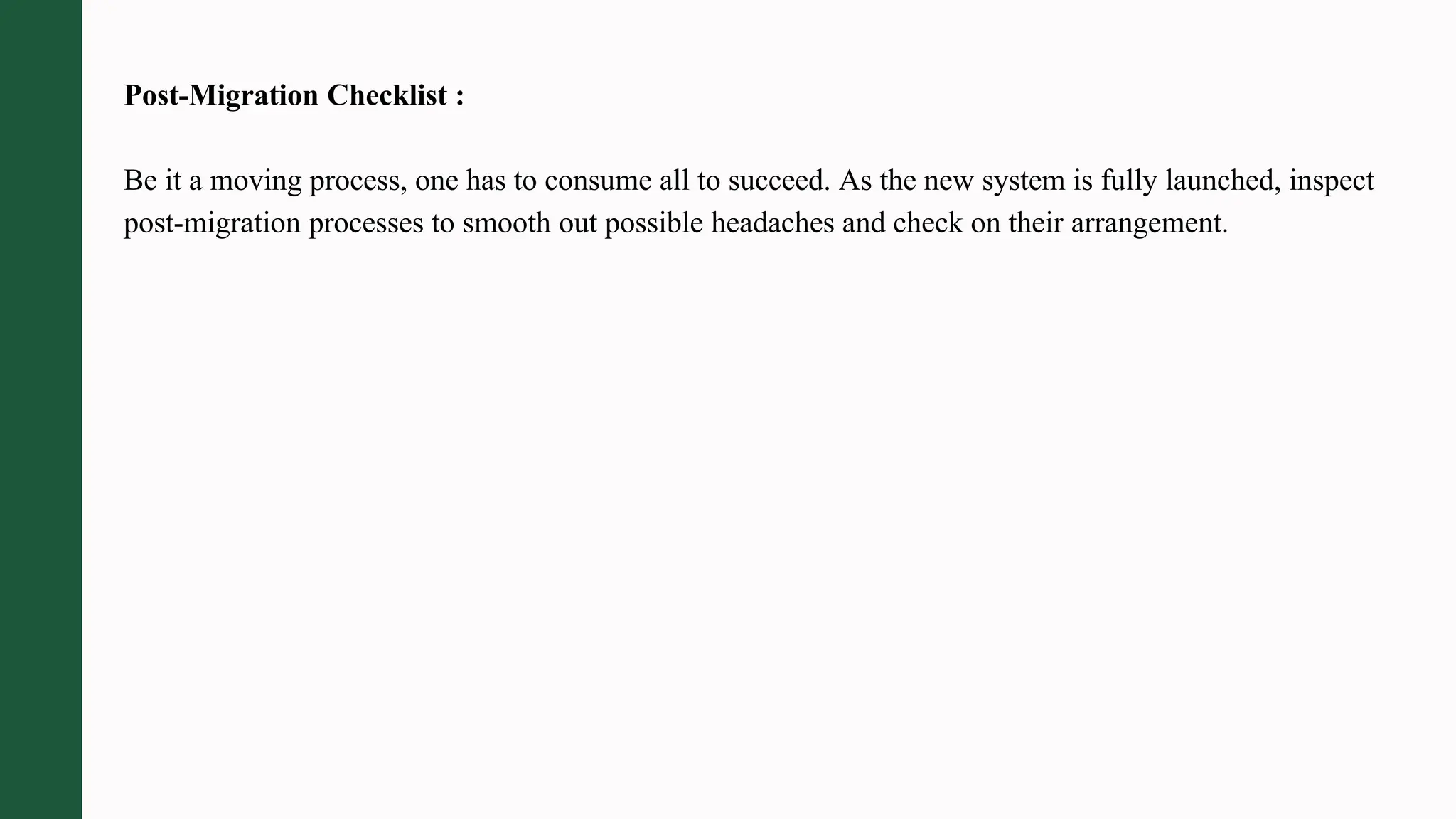 Navigating a Super Smooth SharePoint Migration Process.pptx | Computer Software and Applications ...