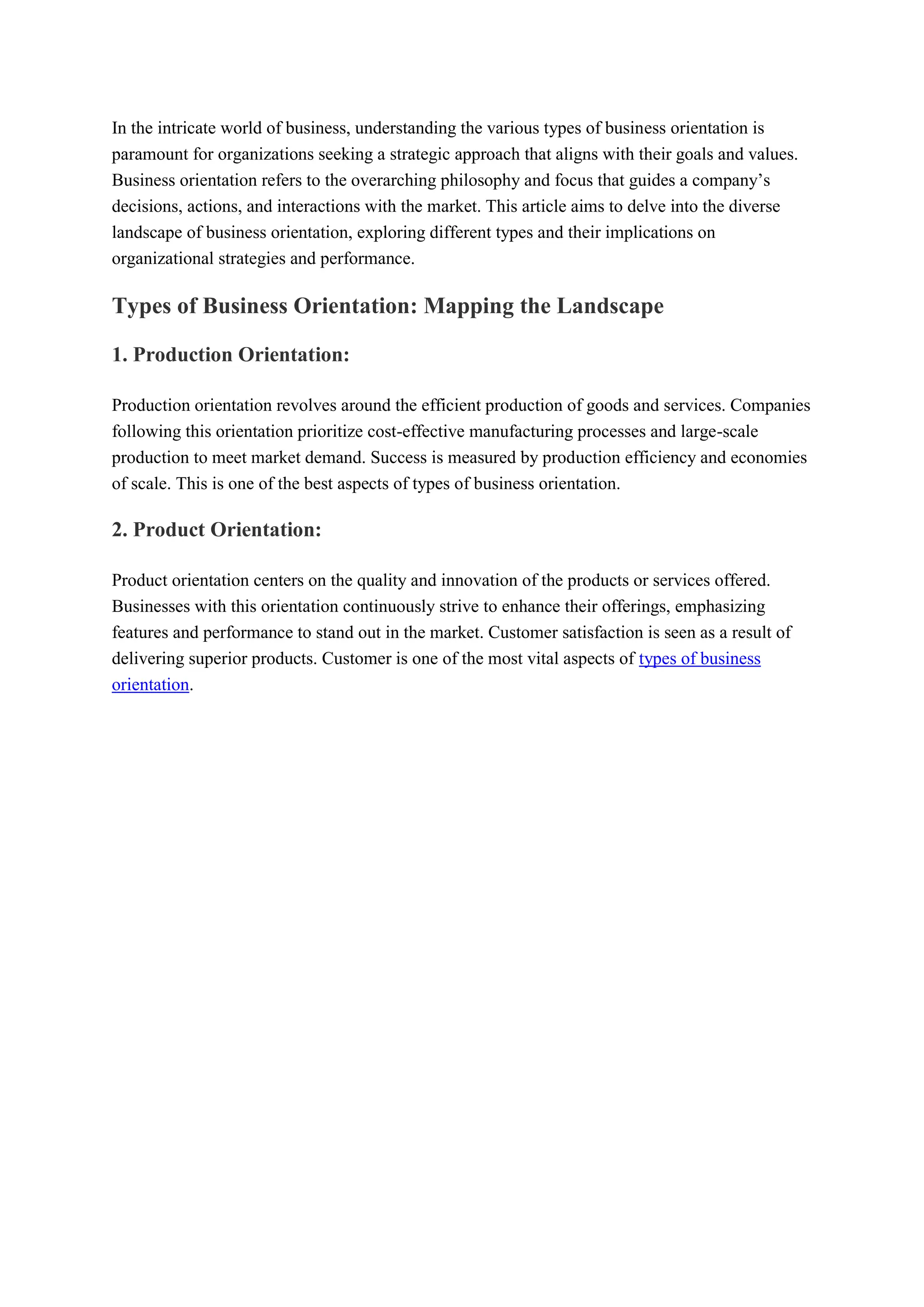 Navigating Business Success A Comprehensive Exploration of Types of ...