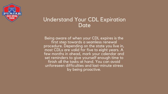 Navigating CDL Renewal Requirements: Tips for a Smooth Process | PDF