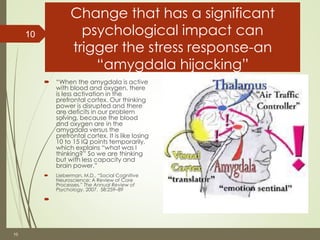 Navigating Workplace Change | PPTX | Brain and Nervous System Disorders ...