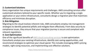 Navigating Cloud Migration How AWS Cloud Consulting Services Can Help | PPT
