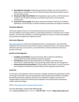 Navigating Cloud Migration Services Ensuring Seamless Transitions.pdf