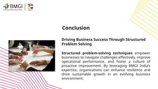 Navigating Complexity: Effective Problem-Solving Techniques for Business Challenges | PPTX