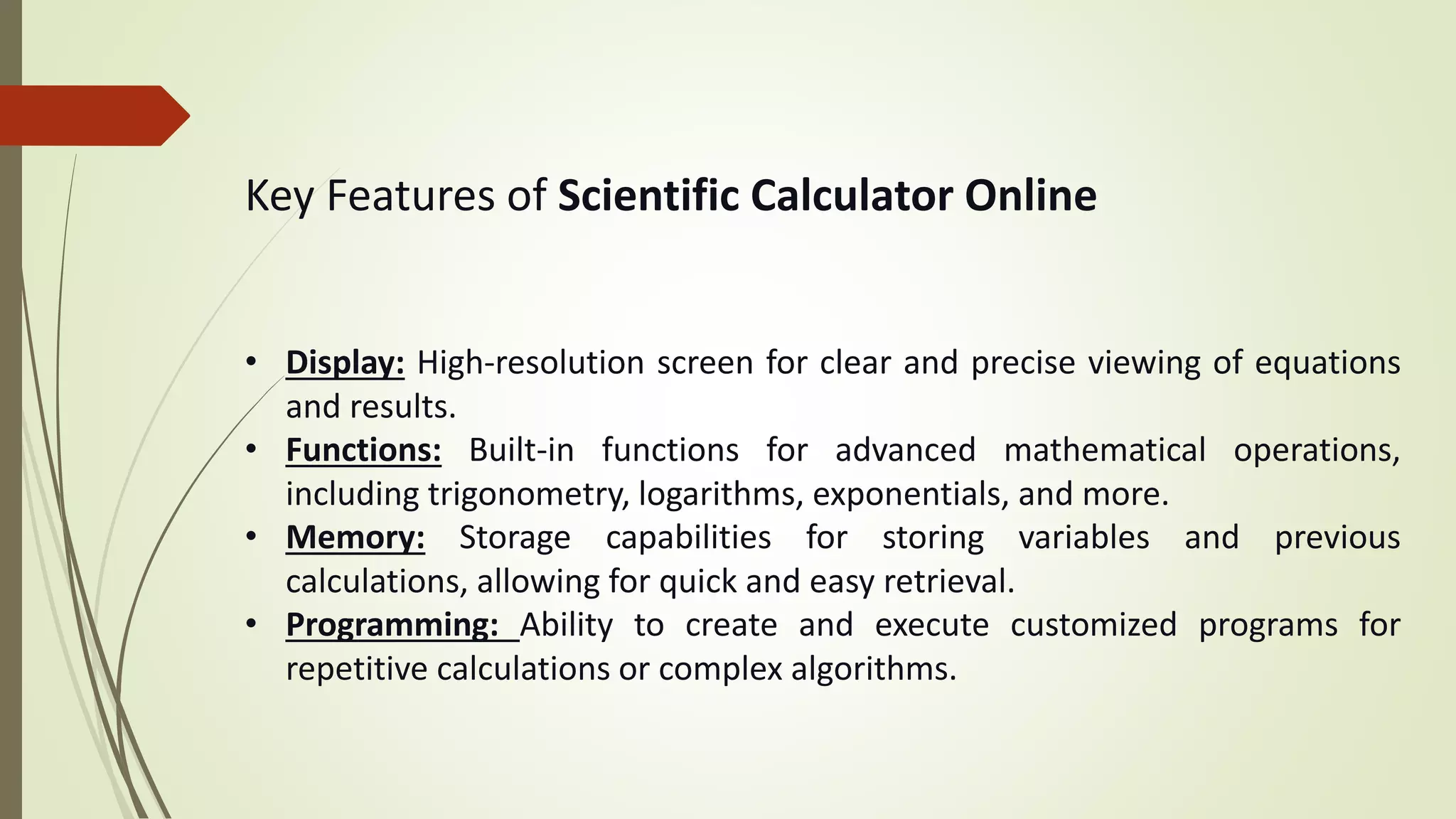 Navigating Complexity Essential Role of Scientific Calculators.pptx Navigating Complexity Essential Role of Scientific Calculators.pptx