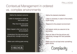 Navigating complexity overview | PPT