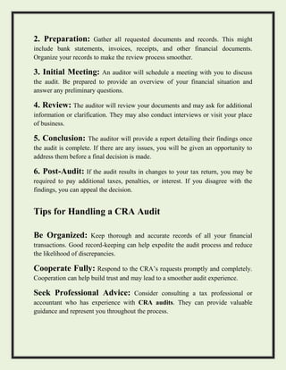Navigating CRA Audits: What You Need to Know.docx