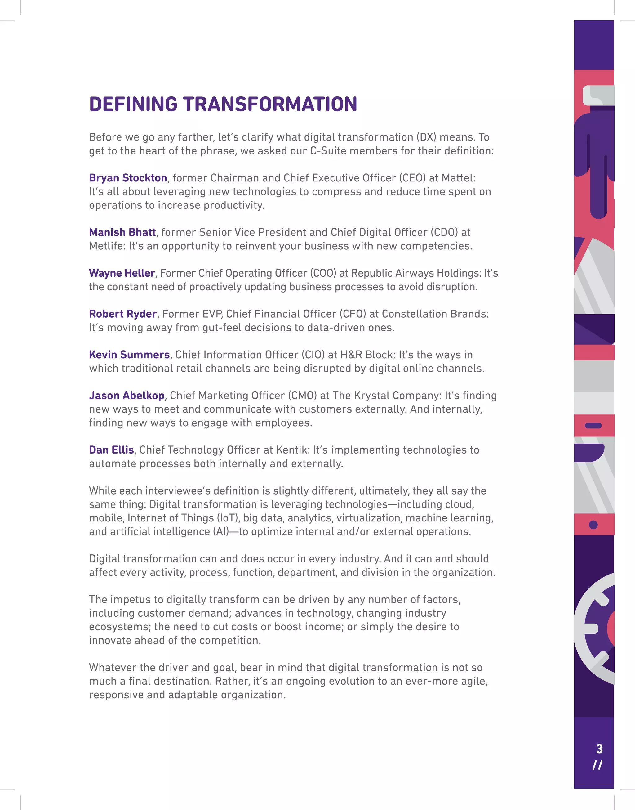 Navigating Digital Transformation Pdf Internet Computing