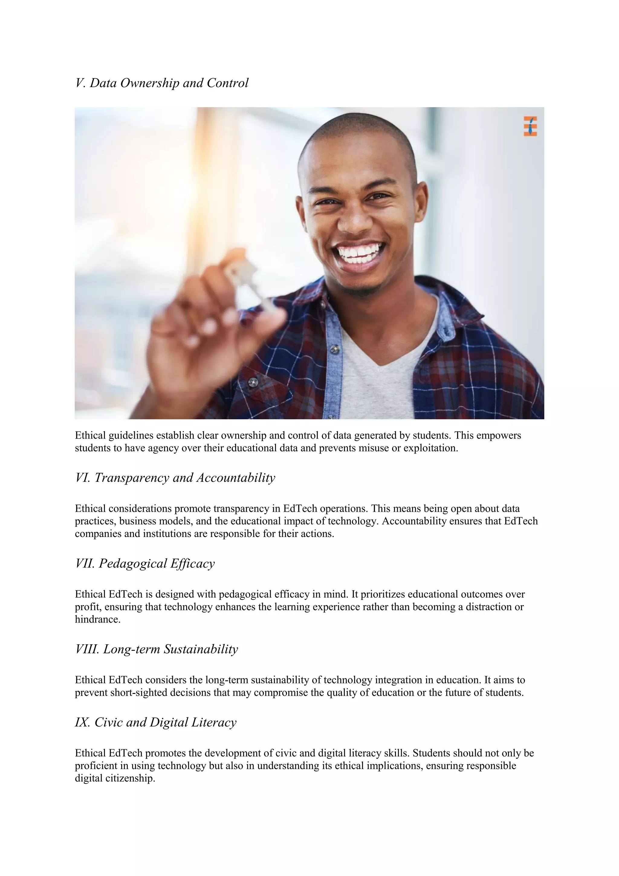 7 Important Roles Of Ethical Considerations In Edtech | Future ...