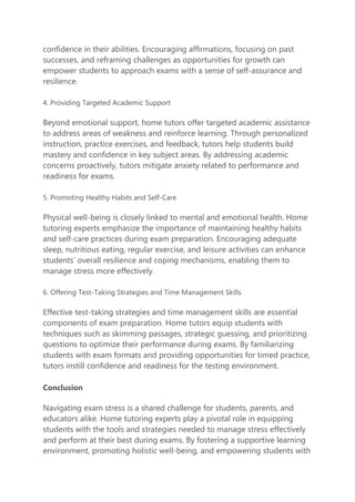 Navigating Exam Stress Strategies from Home Tutoring Experts.pdf ...