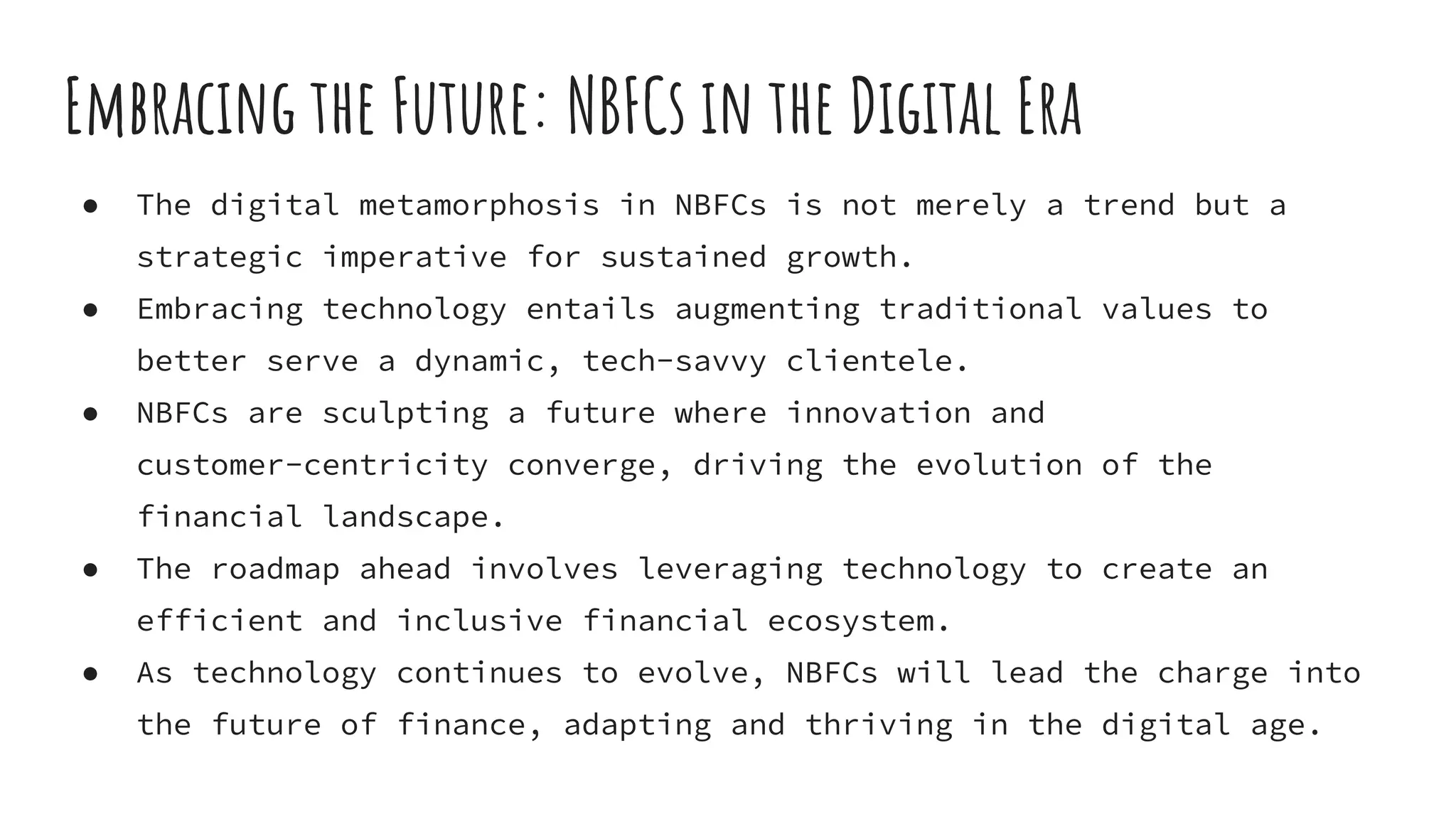 Navigating Future Frontiers: Digital Transformation in NBFCs | PDF