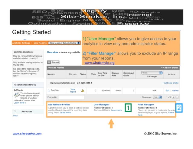 Navigating Google Analytics | PDF