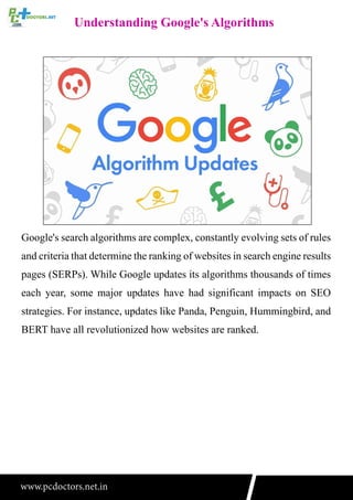 Navigating Google's Algorithms: How the Best SEO Services Adapt | PDF ...
