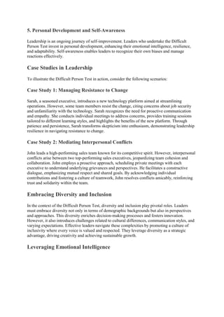 Difficult Person Test: Strategies, Case Studies, and More | The ...