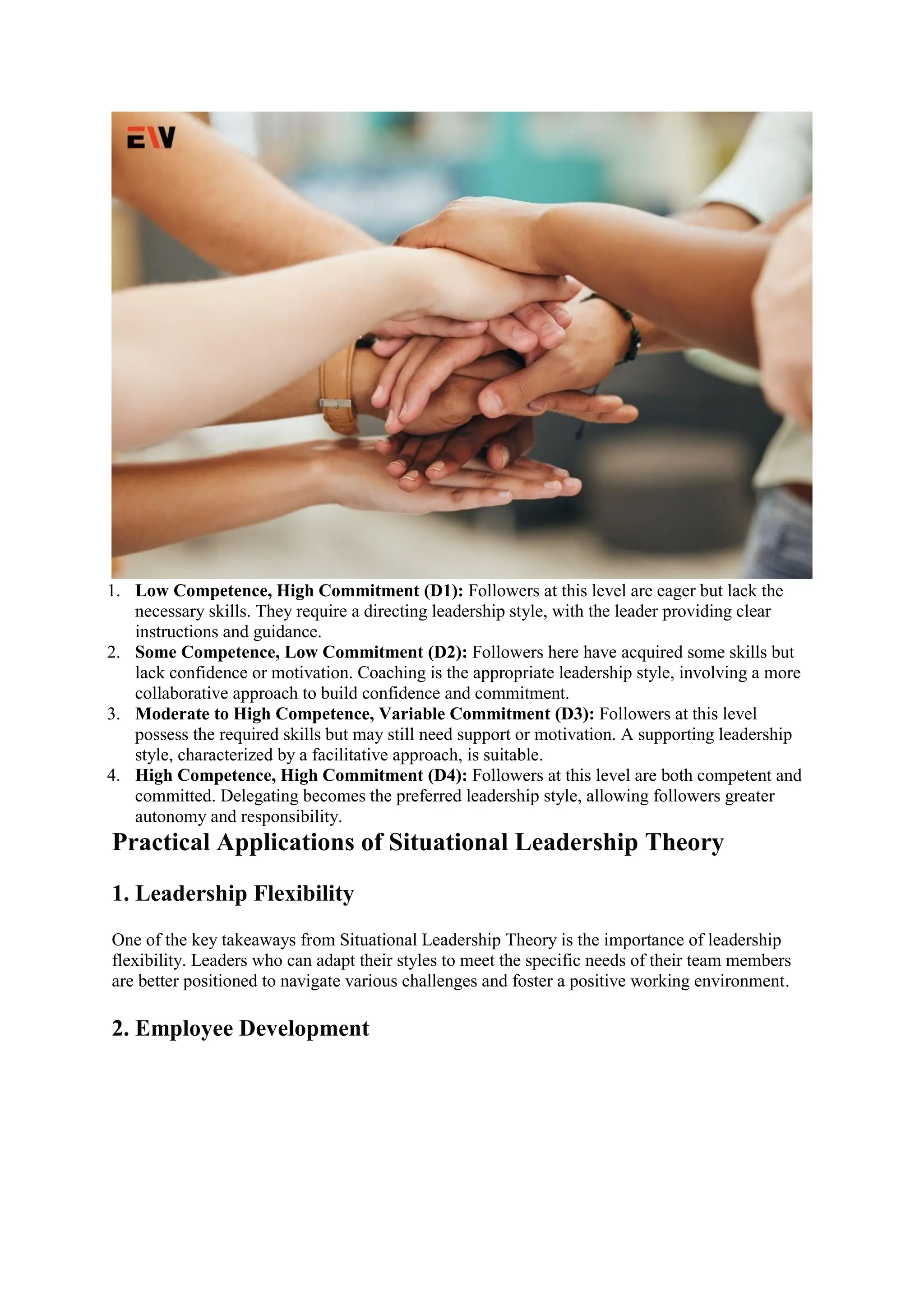 Situational Leadership Theory: Definition, And Applications ...