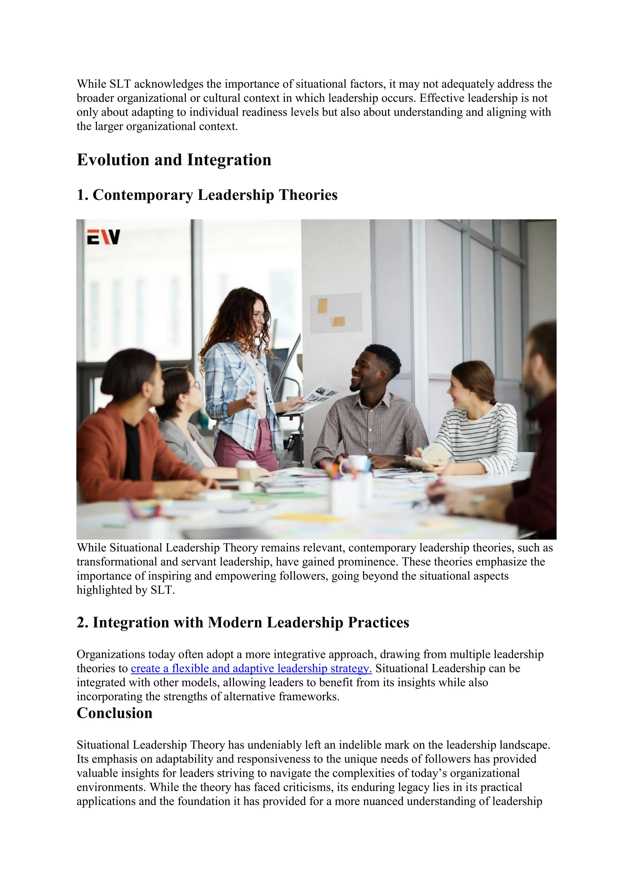 Situational Leadership Theory: Definition, And Applications | Enterprise Wired | PDF