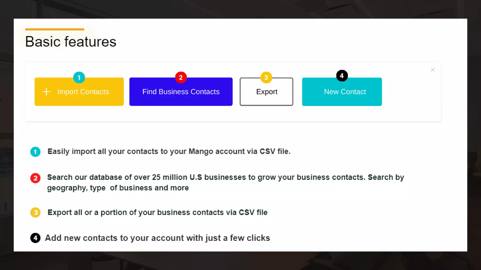 Navigating mango crm contact management | PDF
