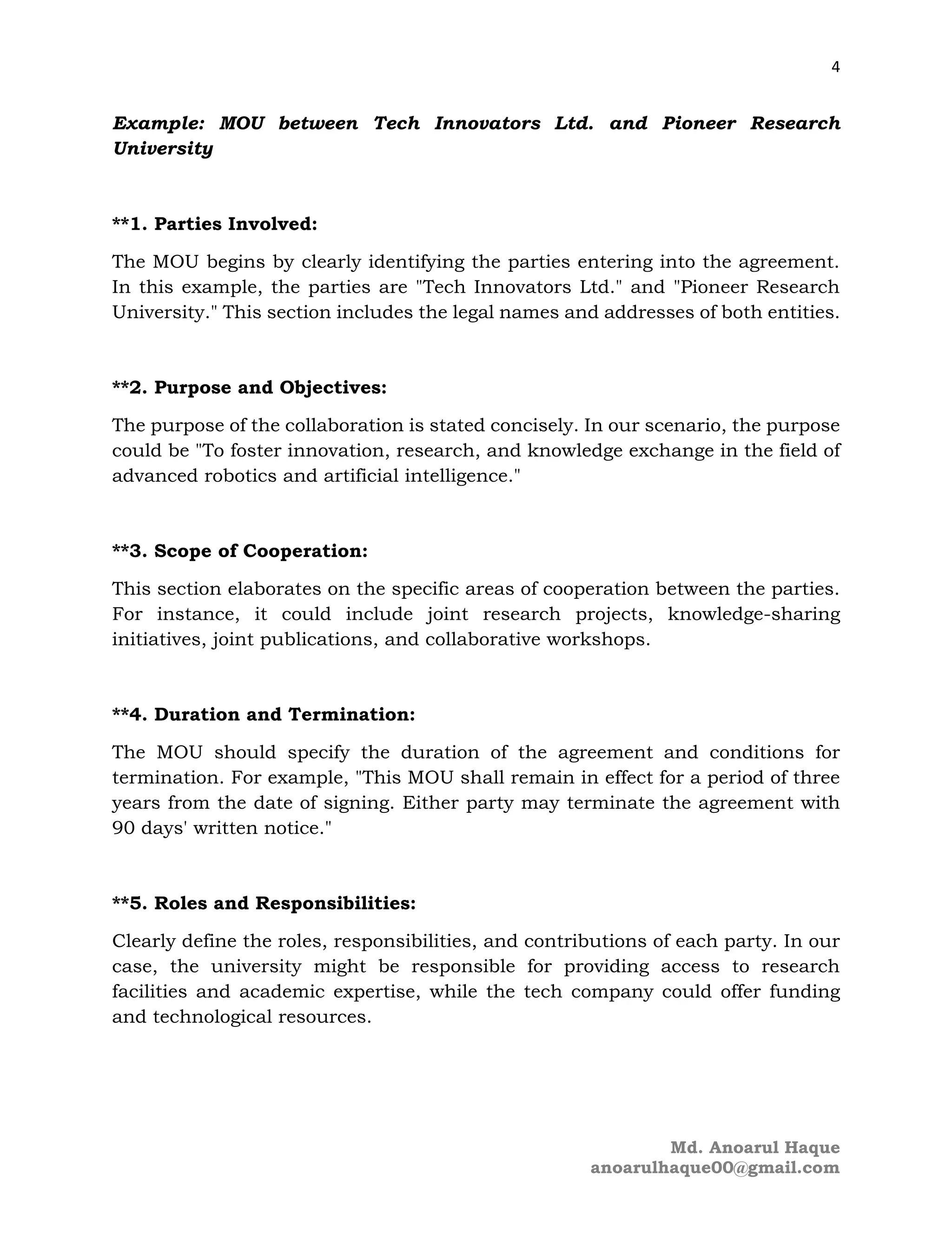 Navigating MOU Evaluation & A Manager's Guide.docx | Human Resources ...