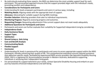 Navigating NDIS Supported Independent Living Your Path to Empowerment.pptx