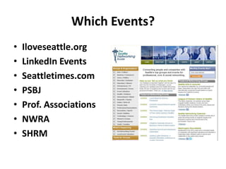 Navigating Networking Events | PPT