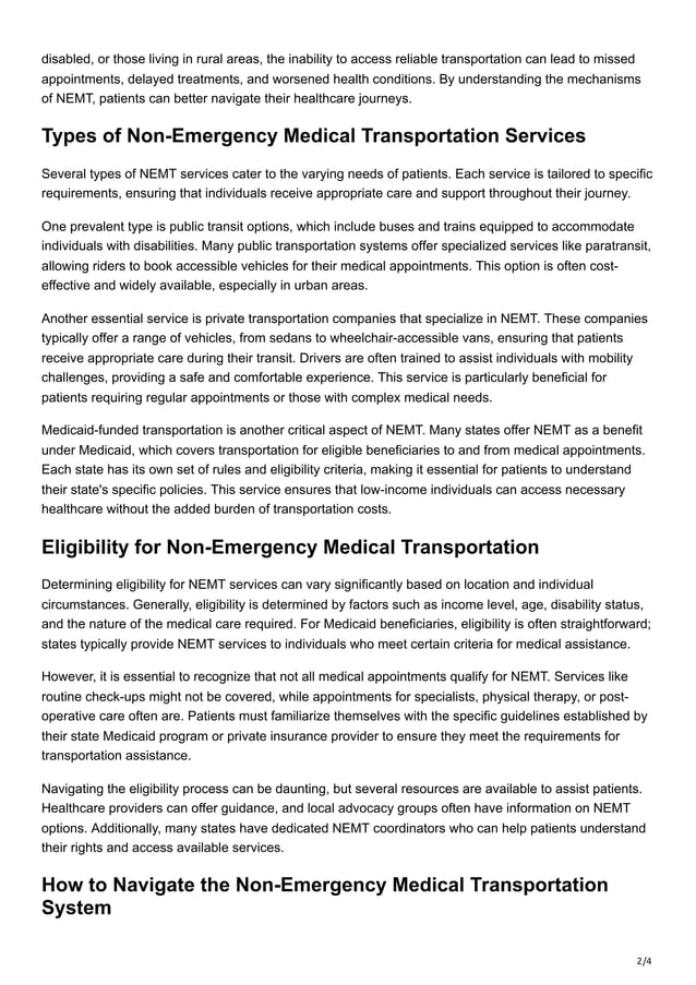 Navigating Non-Emergency Medical Transportation What You Need to Know.pdf