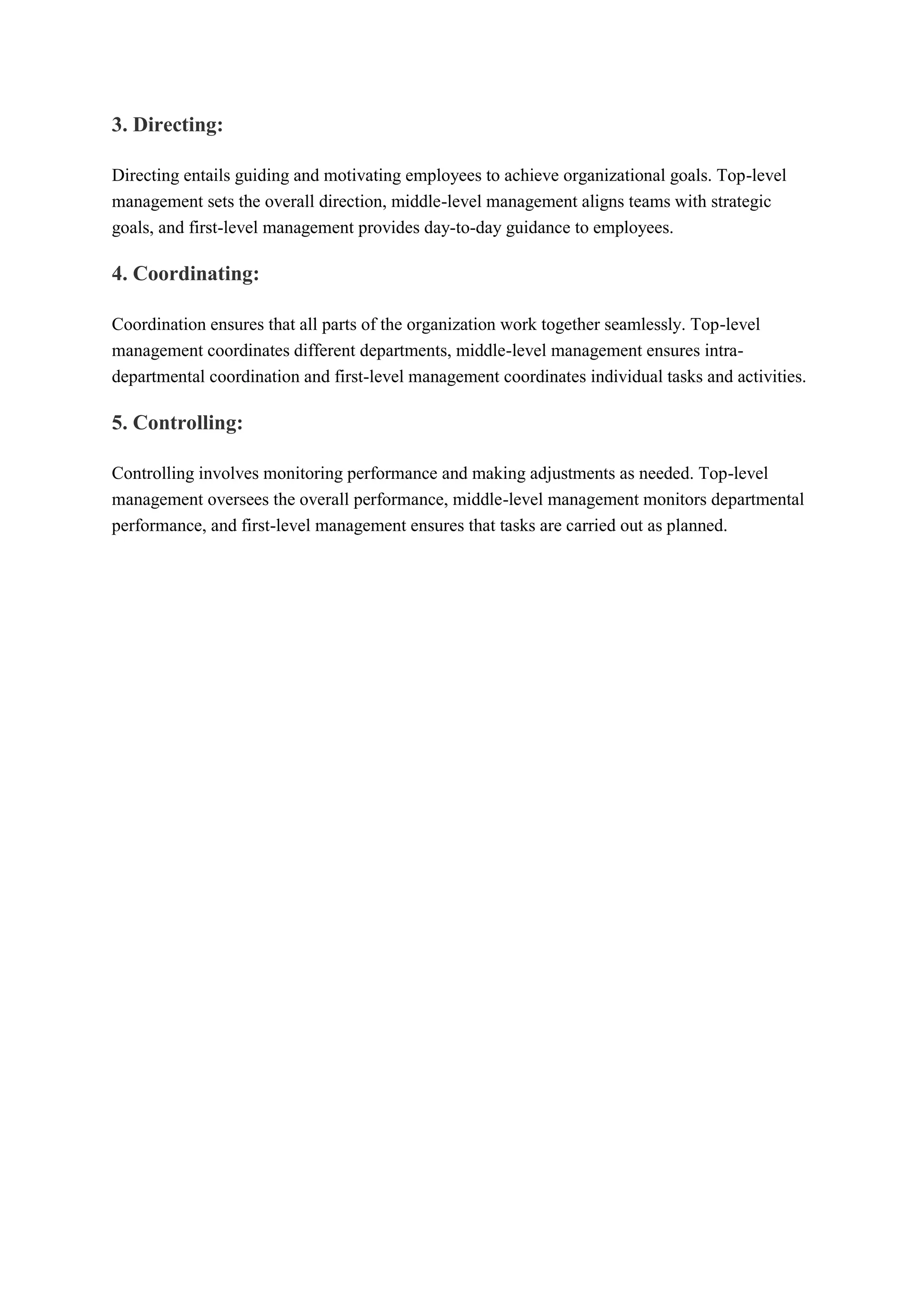 Navigating Organizational Hierarchy Understanding the Levels of ...